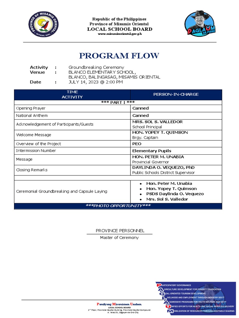 Groundbreaking Program Blanco Es | PDF
