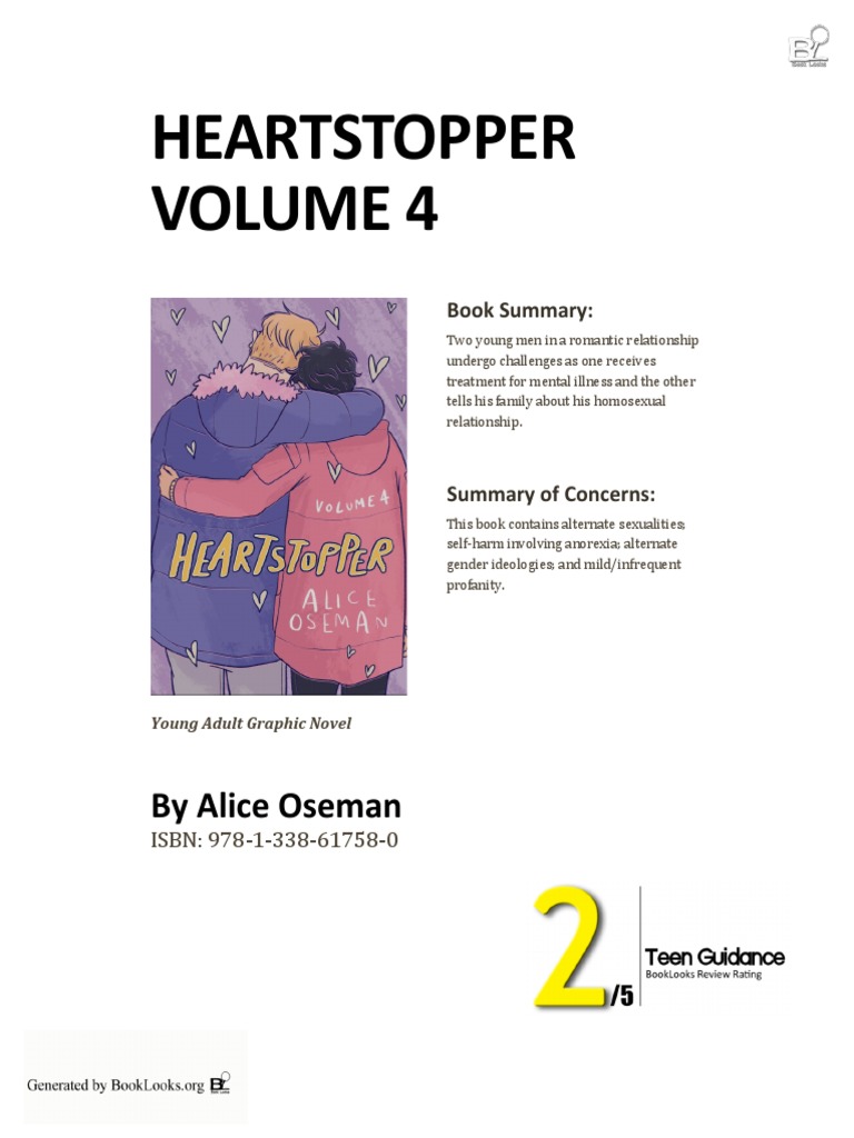 Heartstopper Volume 4 | PDF | Mental Disorder | Eating Disorder
