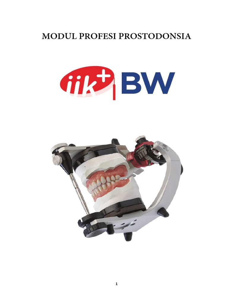 Modul Profesi Prostodonsia | PDF