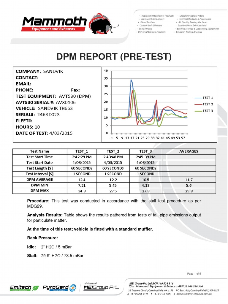3 (B) - Th663 DPF Mammoth | PDF | Exhaust Gas | Gases
