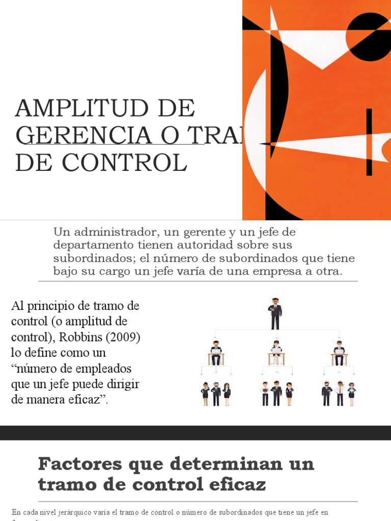 Amplitud de Gerencia o Tramo de Control | PDF | Business