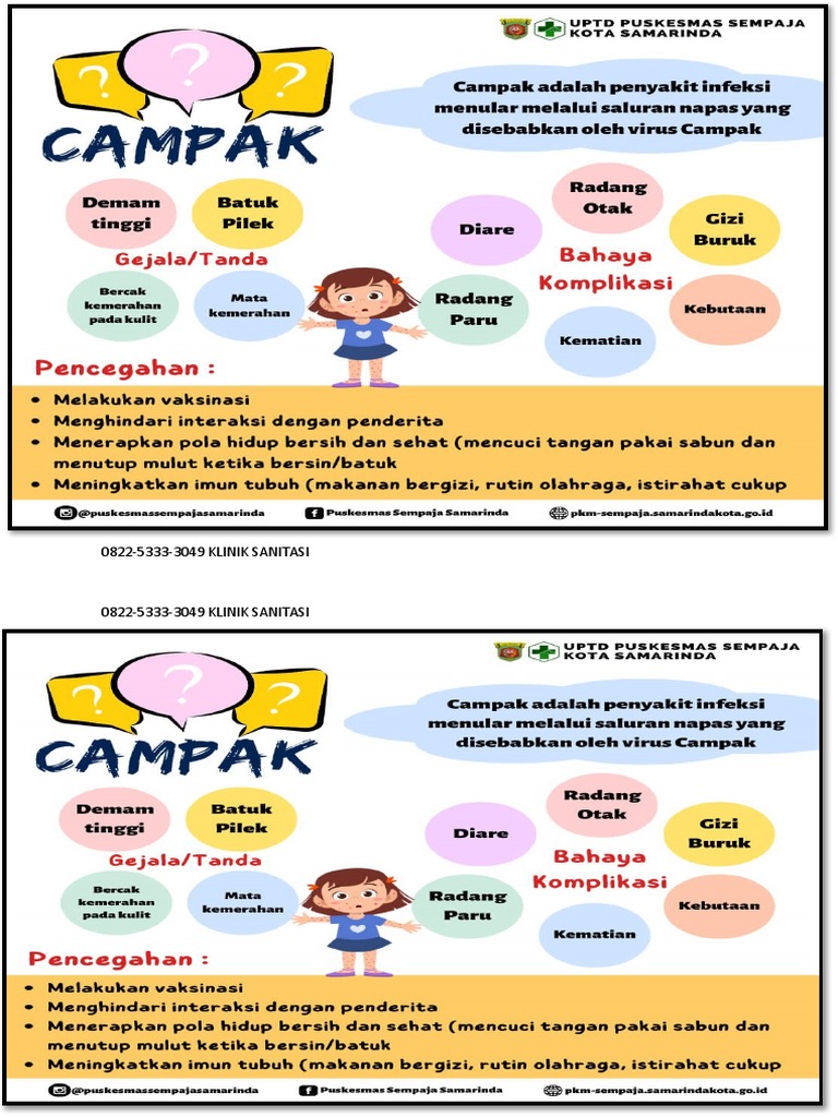 Poster Campak | PDF