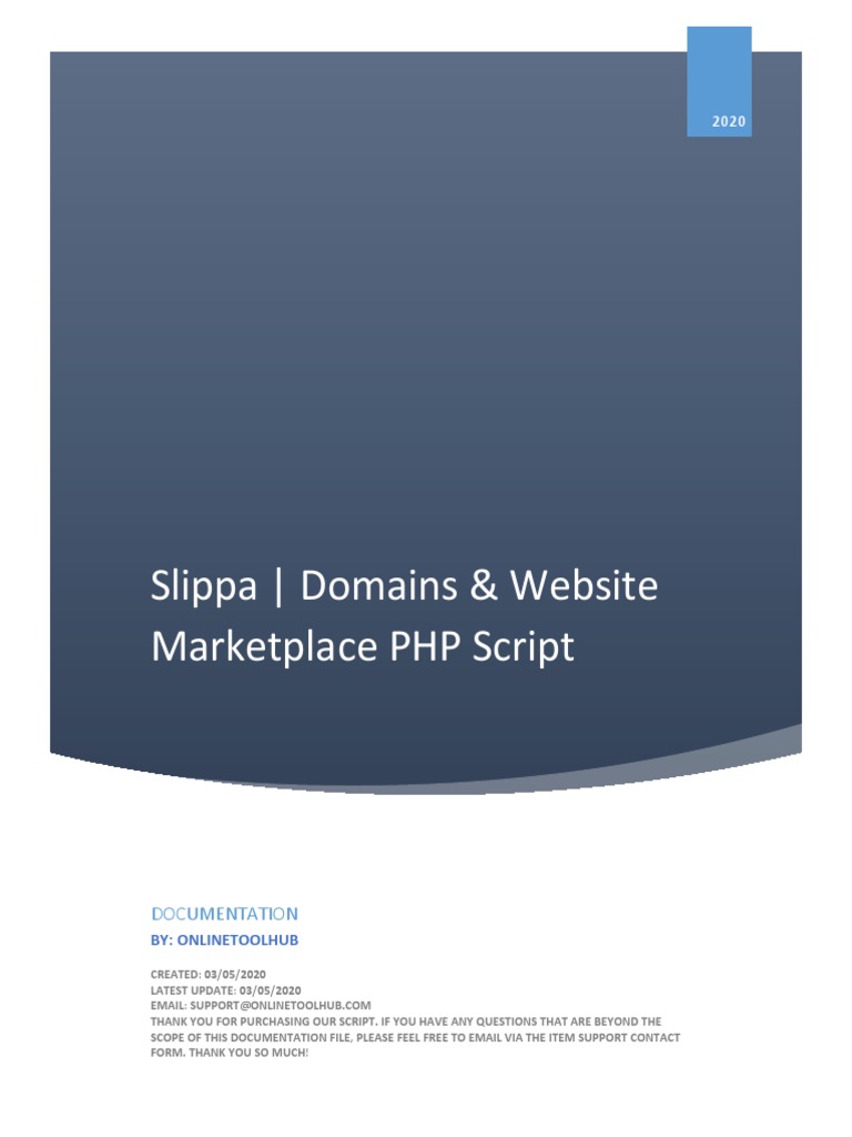 Documentation | Download Free PDF | Auction | Php