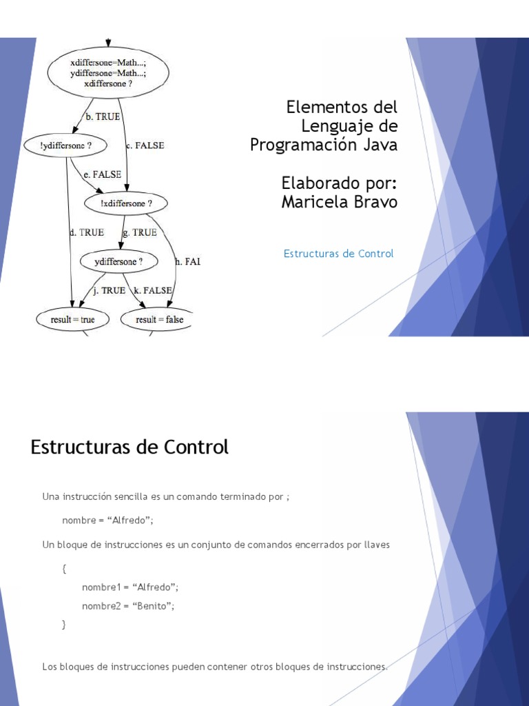 Estructuras de Control | Descargar gratis PDF | Flujo de control | Java (lenguaje de programación)