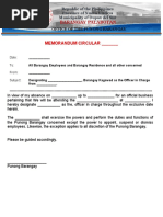 Barangay Accomplishment Report | PDF | Government Information | Government