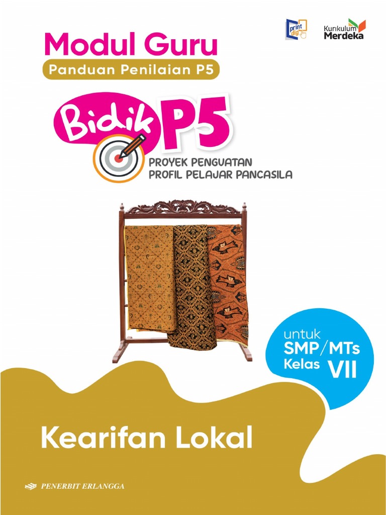 Modul Guru Bidik P5 Kearifan Lokal SMP MTs Kelas VII | PDF