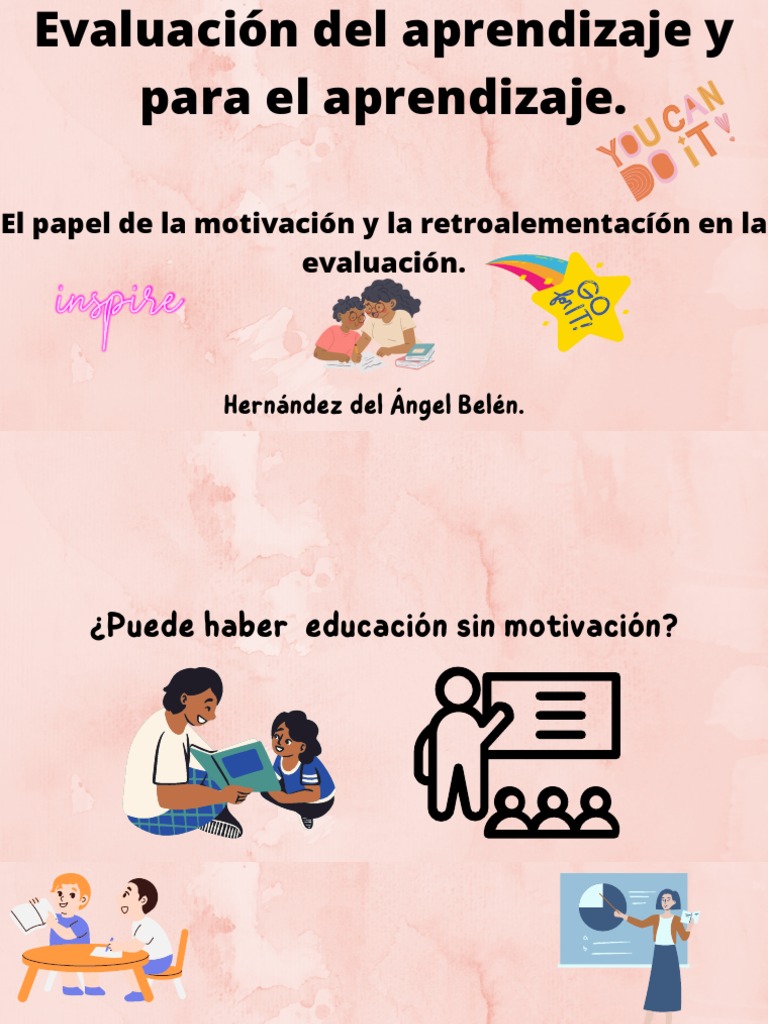 Evaluación Del Aprendizaje y para El Aprendizaje. | PDF