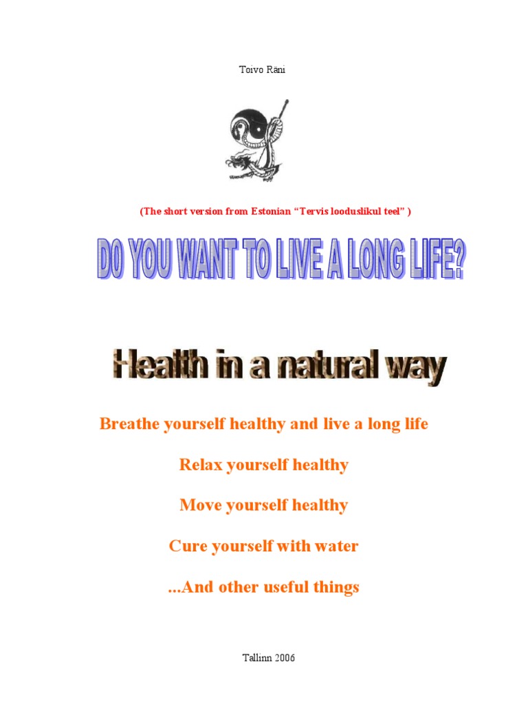 Health in A Natural Way | PDF | Breathing | Carbon Dioxide