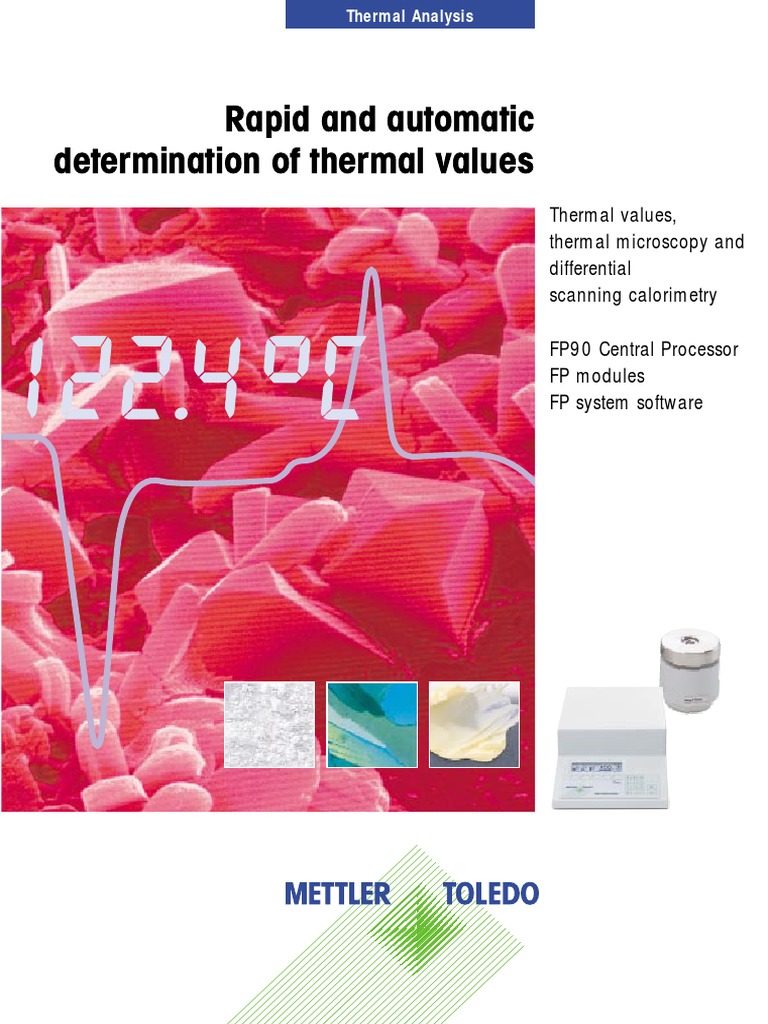 Catalogo FP90 | Download Free PDF | Differential Scanning Calorimetry ...