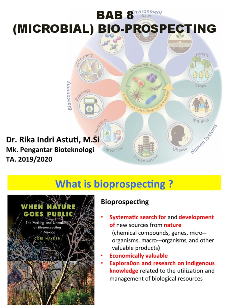 Kul 8. Microbial Bioprospecting | PDF | Metabolism | Bacteria