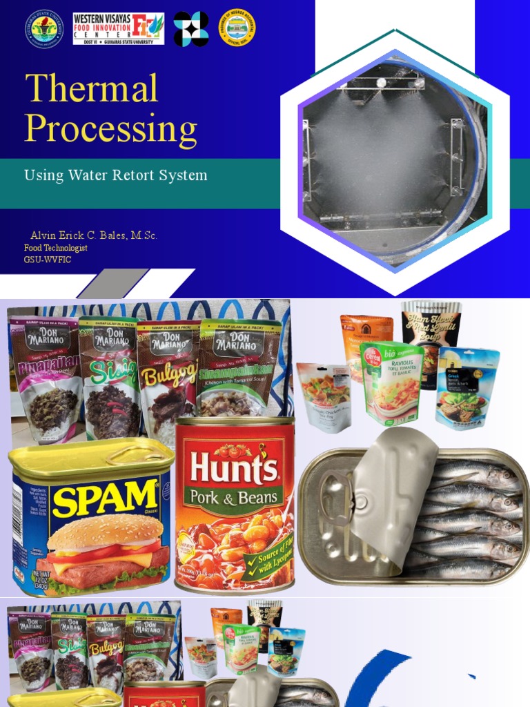 Thermal Processing | PDF | Water | Food And Drink