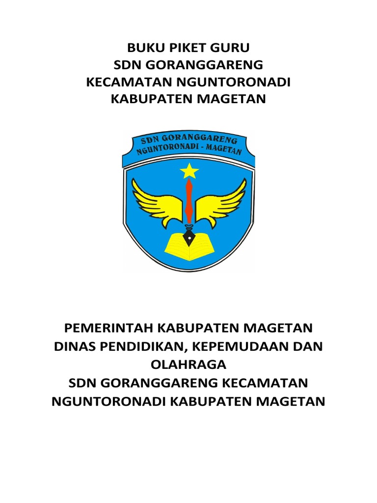 Cover Buku Piket Guru | PDF