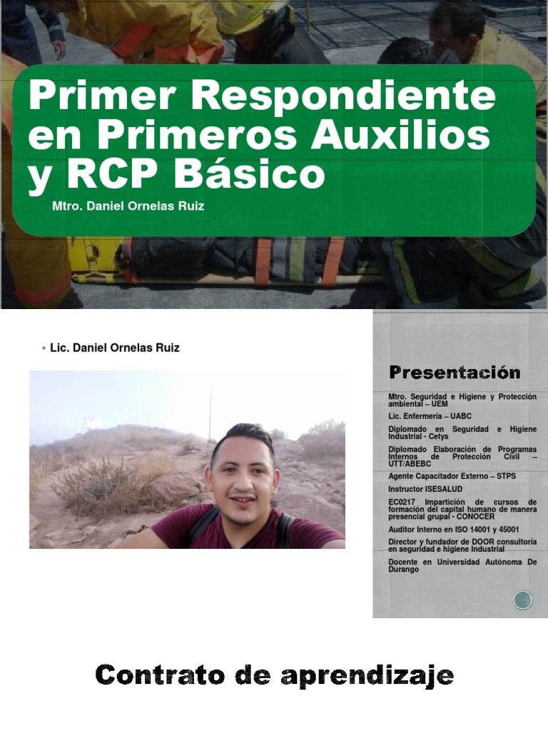 1.PRIMEROS AUXILIOS by DOOR Consultoria en Seguridad e Higiene | PDF | Reanimación ...