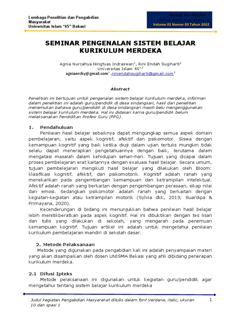 Agnia Nurcahya Ningtyas I - KKN Kel.8 | PDF