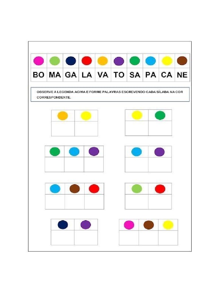 Código Silábico | PDF