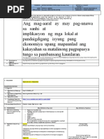 Banghay Aralin Sa APAN 9 | PDF