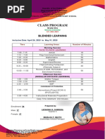 Grade 3 Class Program 2022-2023 | PDF | Schools | Learning