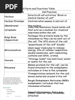 Cell Organelles Worksheet | PDF | Endoplasmic Reticulum | Cell (Biology)