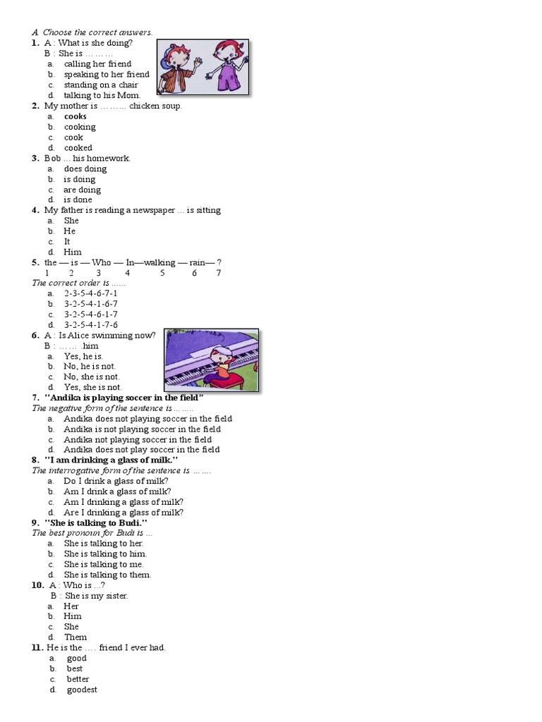 Soal BASING KLS 8 SMP GENAP | PDF