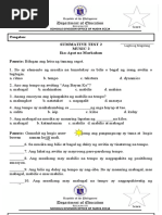 FILIPINO 2 Activity Sheet Q4 W1 | PDF