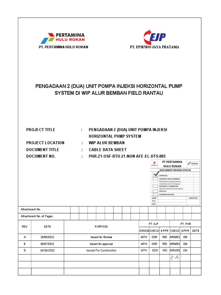 Cable Data Sheet (IFC) (Approved) | PDF | Electrical Conductor ...