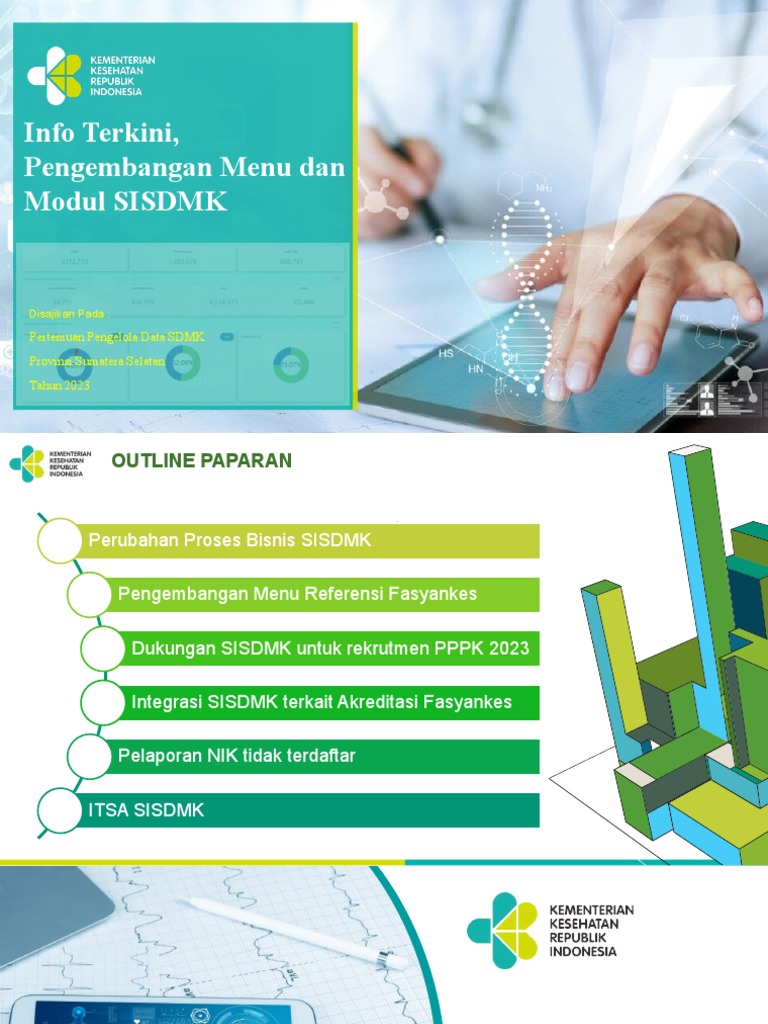 Pengembangan SISDMK Sumsel 2023 | PDF