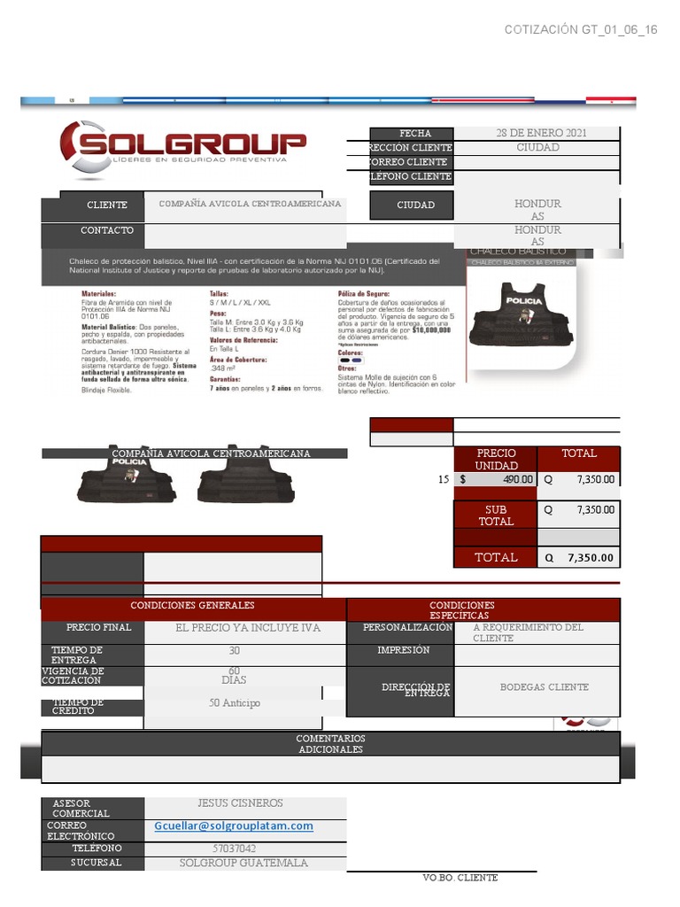 Avicola Centroamericana | PDF | Industrias de servicio