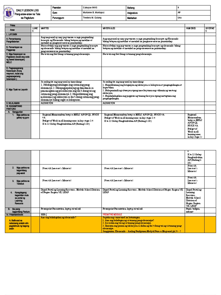 Ap-Week 3-DLL-2022-2023 | PDF