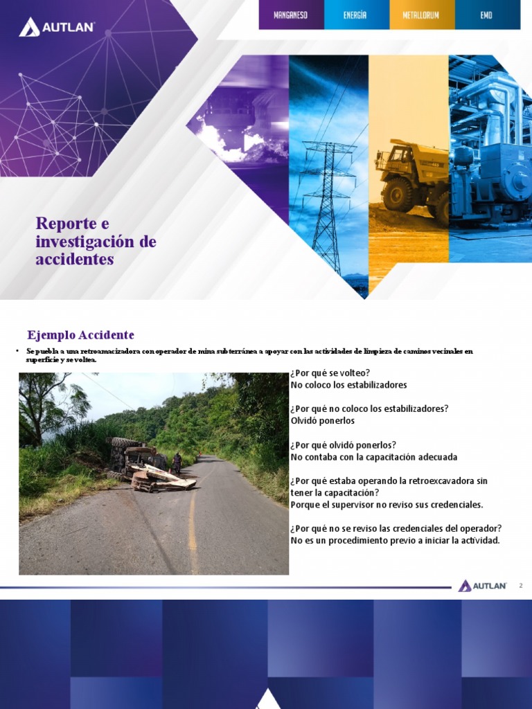 Reporte e Inv Accidentes Francisco Javier Garcia Cantu | PDF