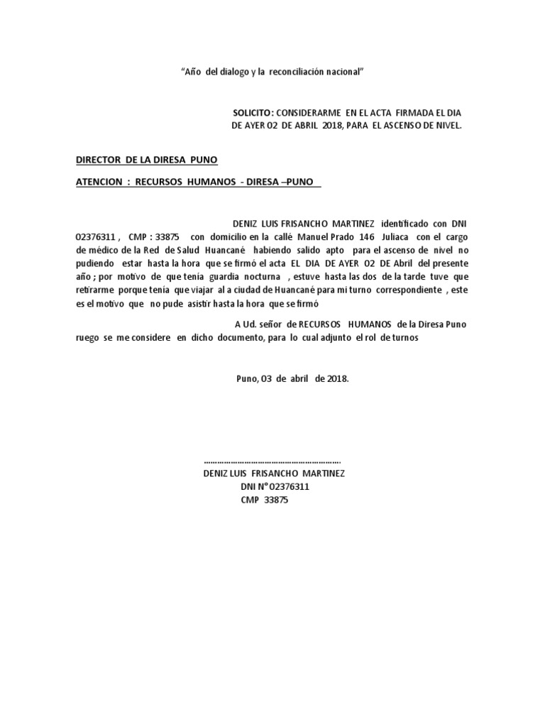Solicito Re | PDF | Ciencias sociales