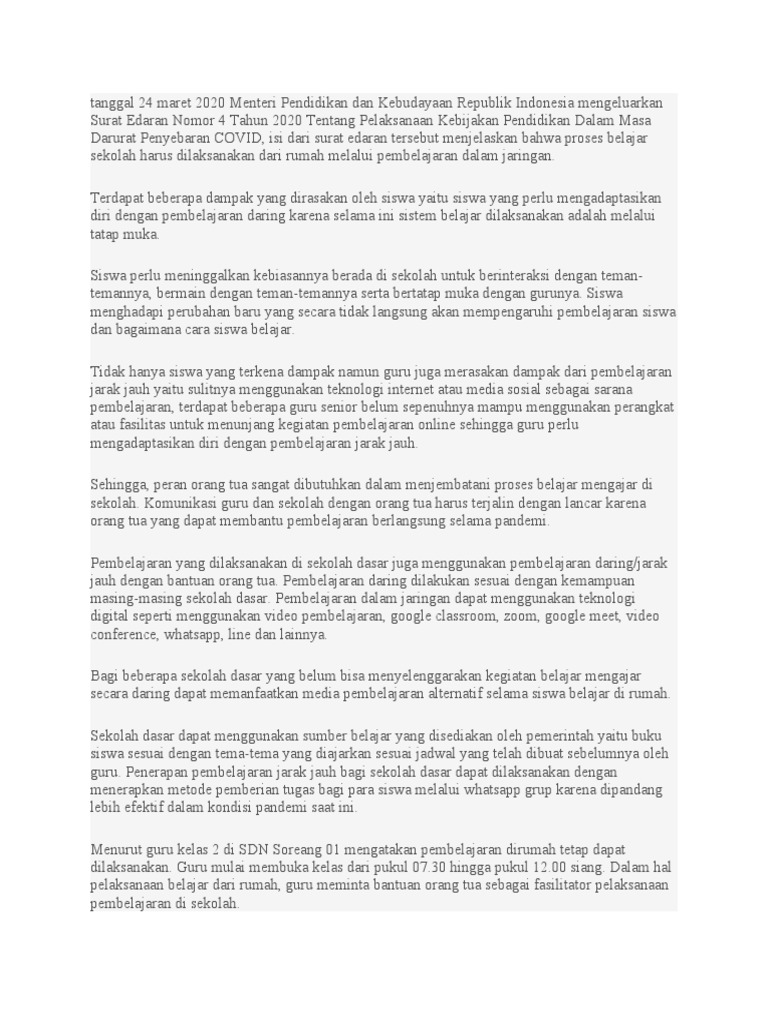 Contoh Artikel Berita KKN | PDF