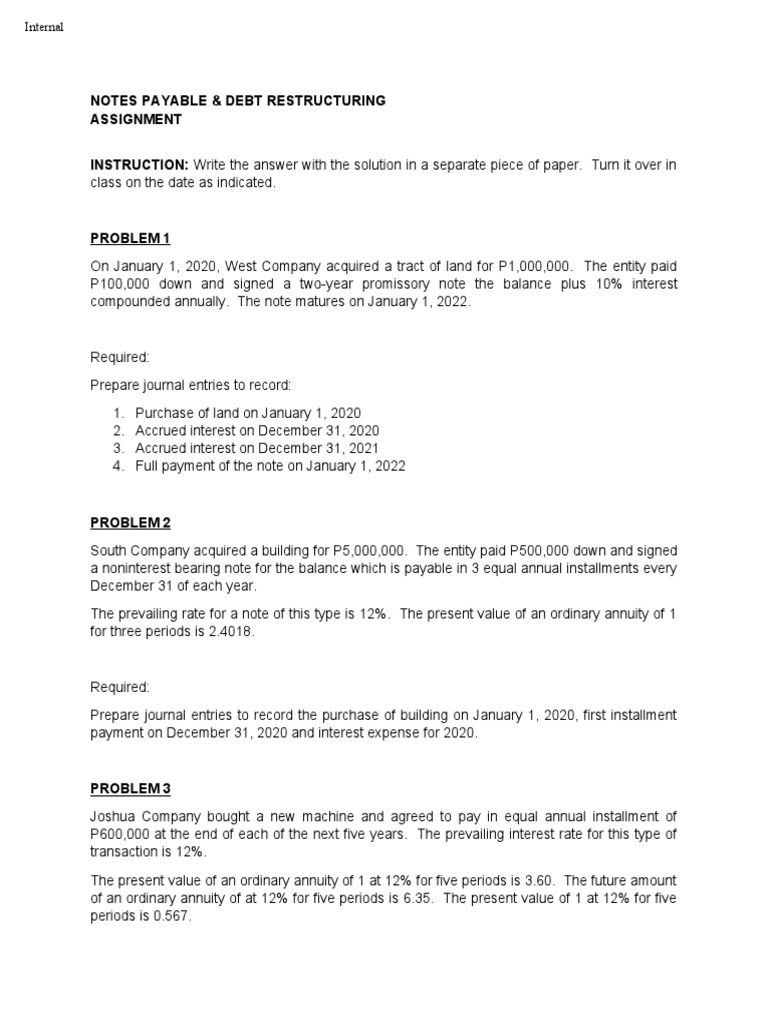 Module 2 Assignment | PDF | Fair Value | Present Value