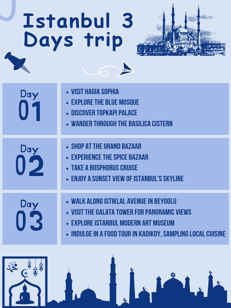Istanbul Itinerary | PDF