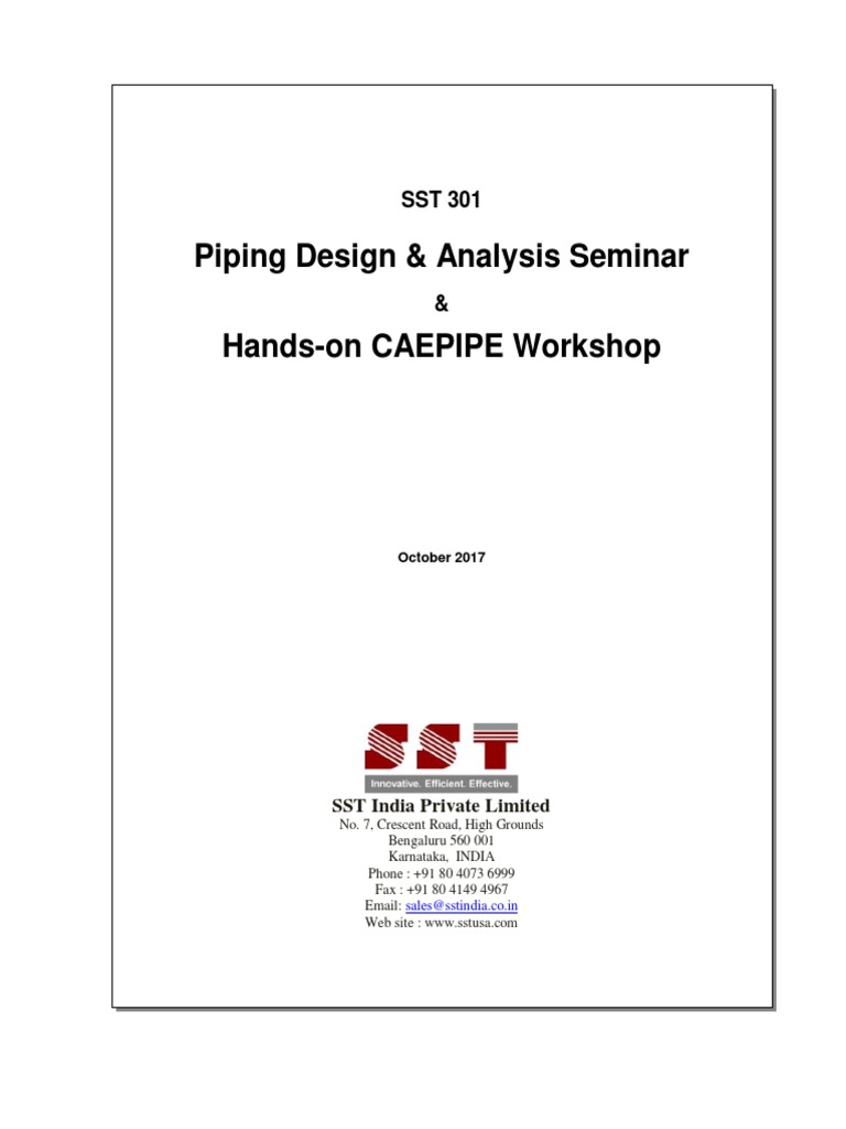 Piping Seminar Notes | PDF | Pipe (Fluid Conveyance) | Pump