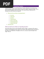 5 State Model | PDF | Operating System | Computer Engineering