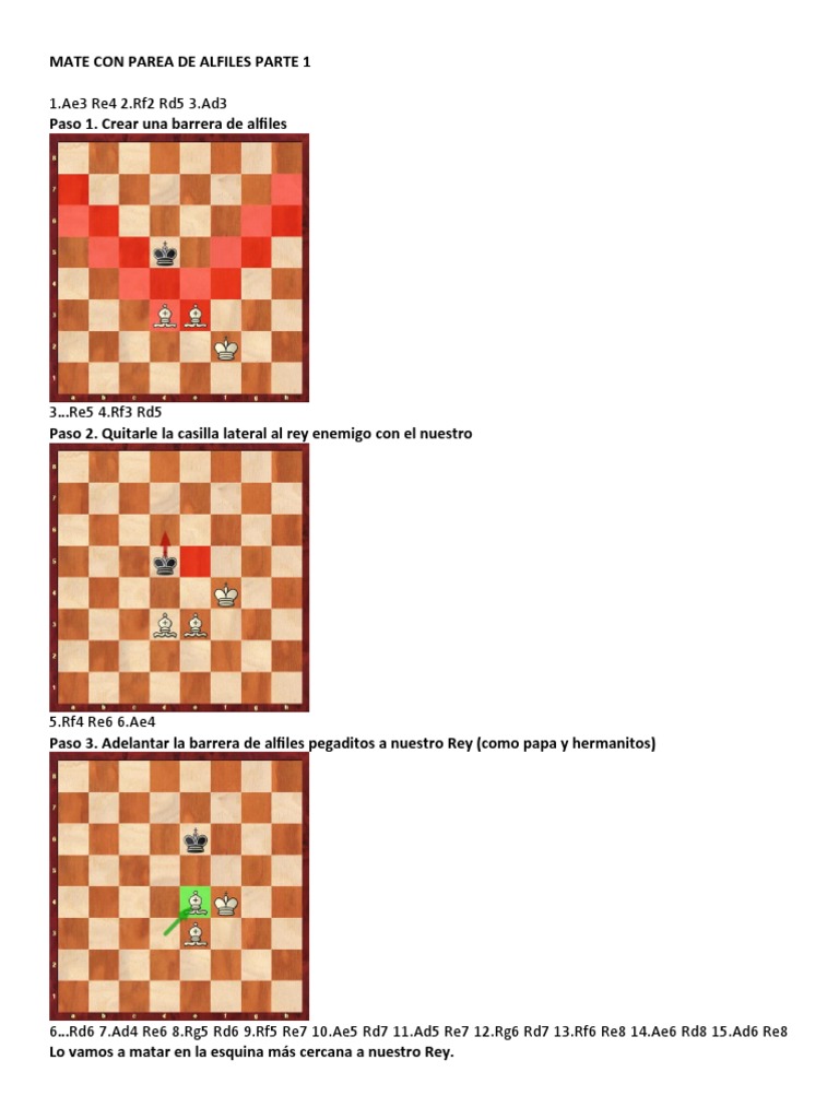 Jaque Mate con Dos Alfiles | PDF