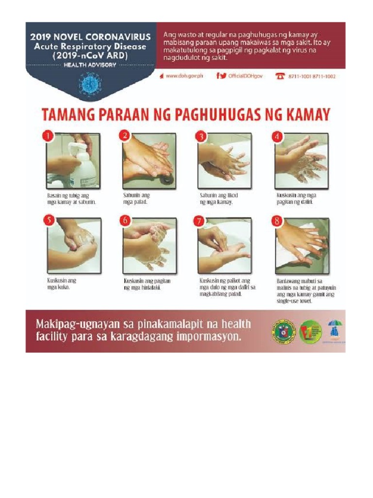 Day 3-Handwashing Guide | PDF