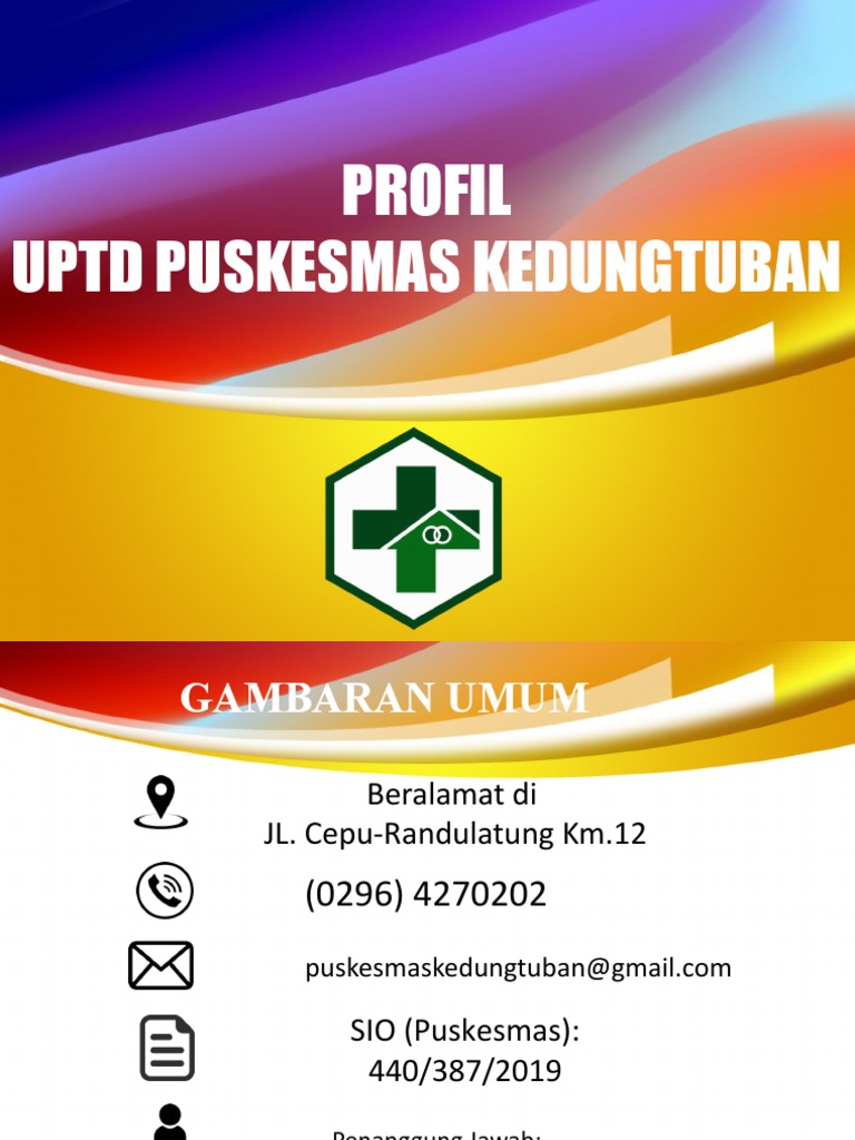 Profil Puskesmas Kedungtuan | PDF