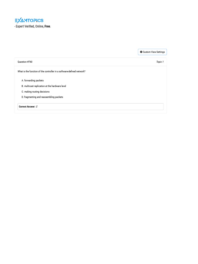 Expert Veri Ed, Online, Free.: Topic 1 | PDF | Computer Network ...
