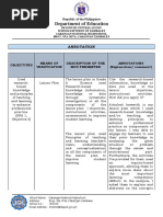 Sample Lesson Plan With Annotation For COT Indicators | PDF | Learning ...