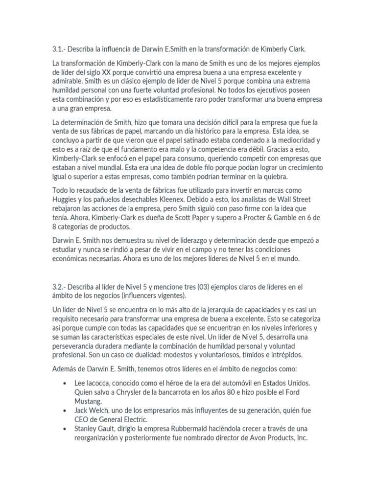 Darwin Smith | PDF | Business