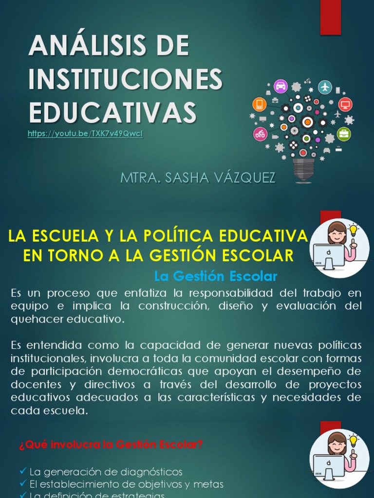 La Escuela y La Política Educativa en Torno A La Gestión Escolar | PDF | Toma de decisiones ...