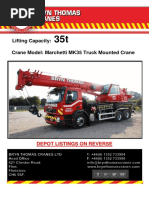 XCMG 50 Ton Crane Load Chart | PDF