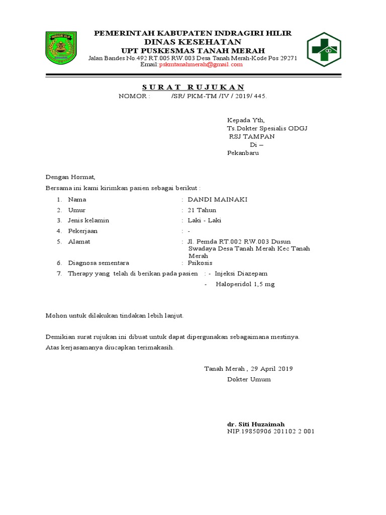 Surat Rujukan. Umum | PDF