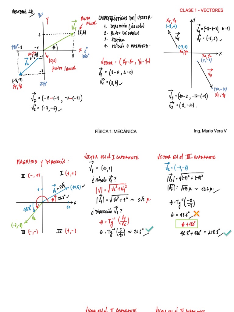 CLASE 1 - FIÌ SICA MECAÌ NICA | PDF