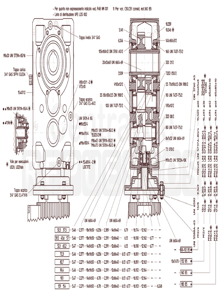Despiece - MR C2I 160 UO2A-UO2V - Web | PDF