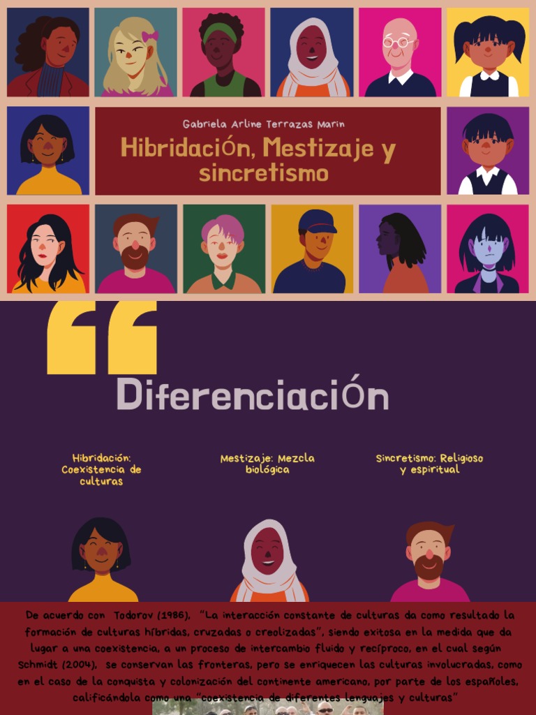 Hibridación Mestizaje Y Sincretismo Descargar Gratis Pdf Mestizaje