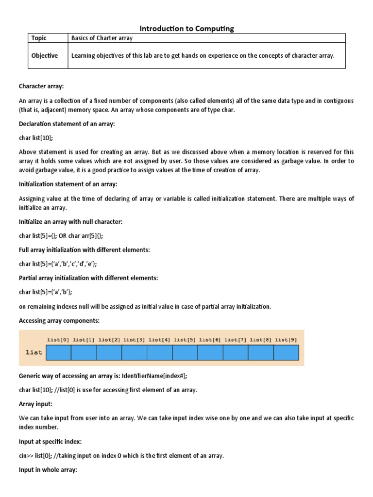 8-Char Array | PDF | Computer Engineering | Software Development