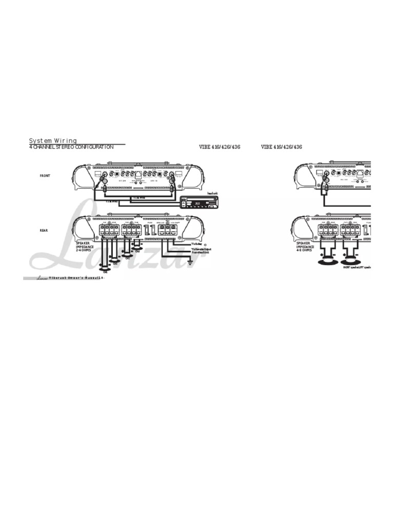 Manual de Usuario Lanzar VIBE 416 (9 Páginas) 2 | PDF | Sound ...