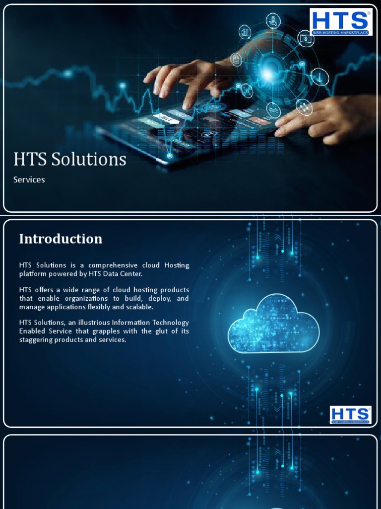 Hts Data Center | PDF | Cloud Computing | Service Industries